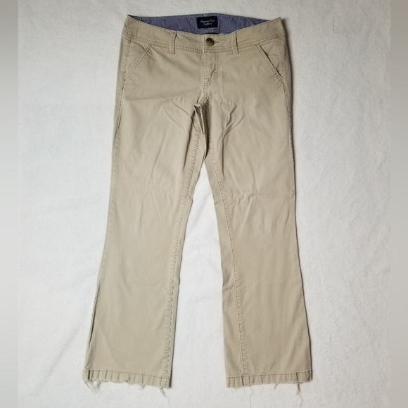 American Eagle Khaki Women S Pants